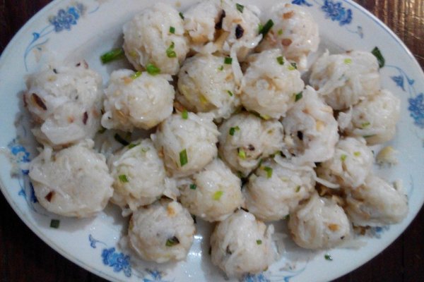 清蒸萝卜丸 蒸萝卜丸子 大山谷图库