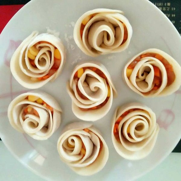 玫瑰饺子 梅花饺 玫瑰花饺子图片 第4页 大山谷图库
